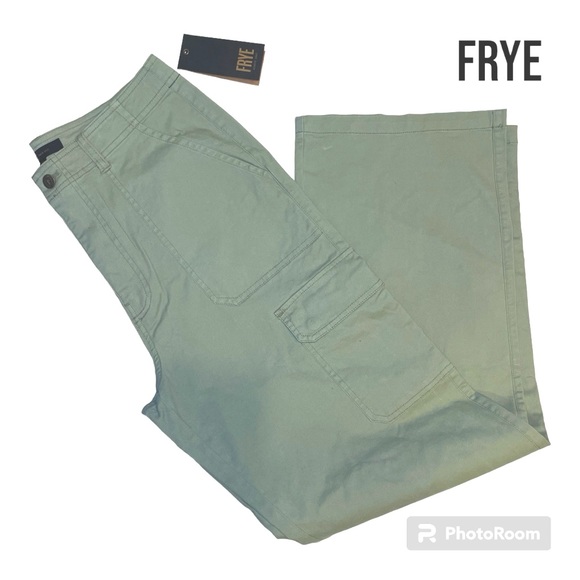 Frye | Pants & Jumpsuits | Frye Womens High Rise Relaxed Cargo Pants ...